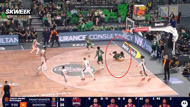 Euroligue : en vidéo, la terrible blessure de Mathias Lessort avec le ...