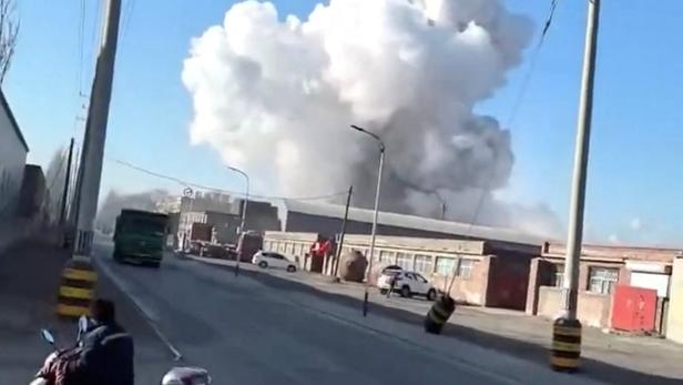 Chine : l’explosion dans une usine d'acier établit un nouveau bilan qui ...