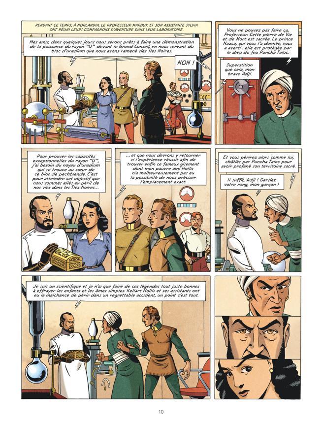 La Flèche ardente de Jean Van Hamme, l'éblouissante suite du Rayon U d'Edgar P. Jacobs