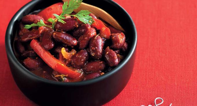 Haricots rouges façon chili végétarien