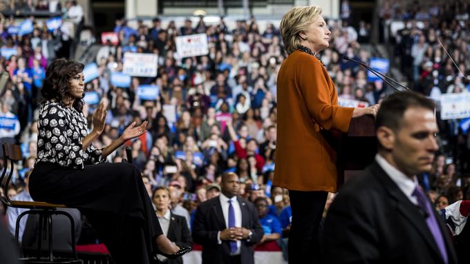 Un an plus tard, Michelle Obama, Hillary Clinton et Kamala Harris ...