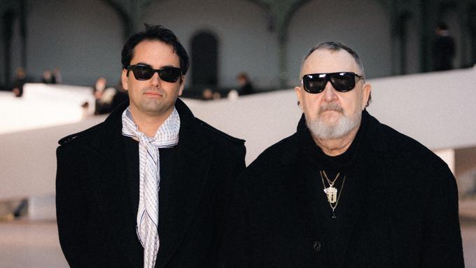 Michel Gaubert et Gustave Rudman, compositeurs de la musique du défilé ...