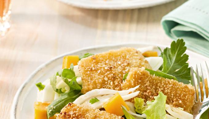 Raclette et sa salade trois couleurs