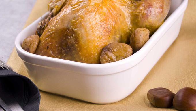 Dinde farcie aux marrons