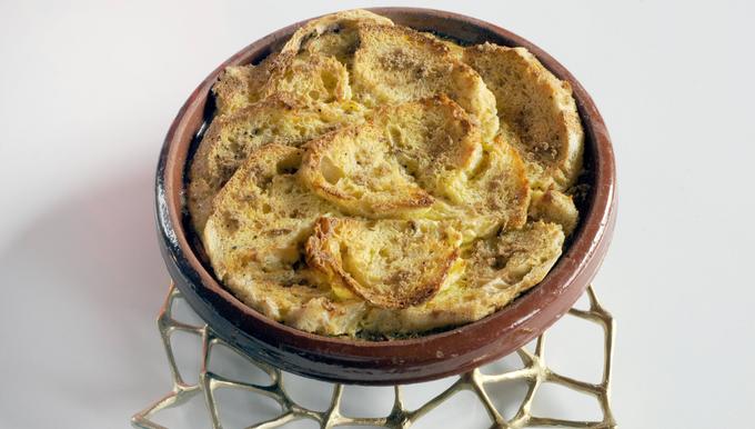 Pudding de pain rassis aux épices