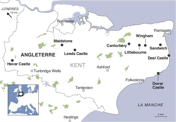 À la découverte du Kent, berceau de la couronne britannique