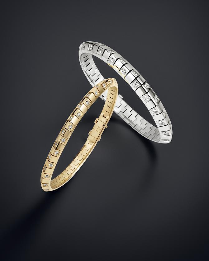 Damier de Louis Vuitton, Tubogas de Bulgari, Bone de Tiffany & Co ...