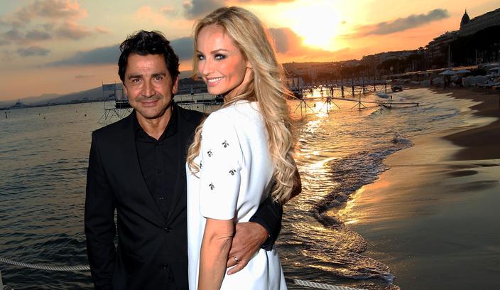 PHOTOS - Adriana Karembeu : Marc Lavoine, Aram Ohanian, Michel Cymès ...