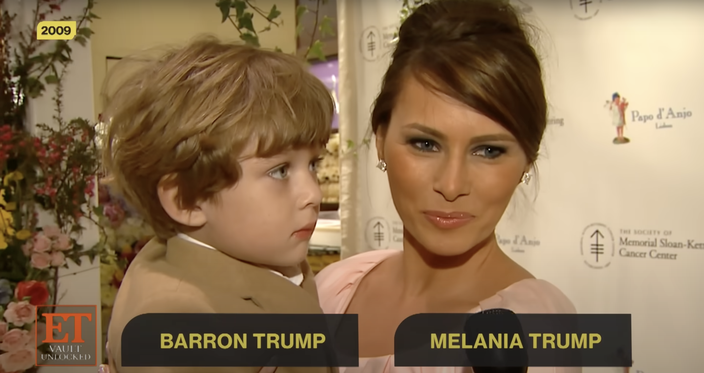 PHOTOS - Barron Trump métamorphosé : découvrez l'évolution physique du ...