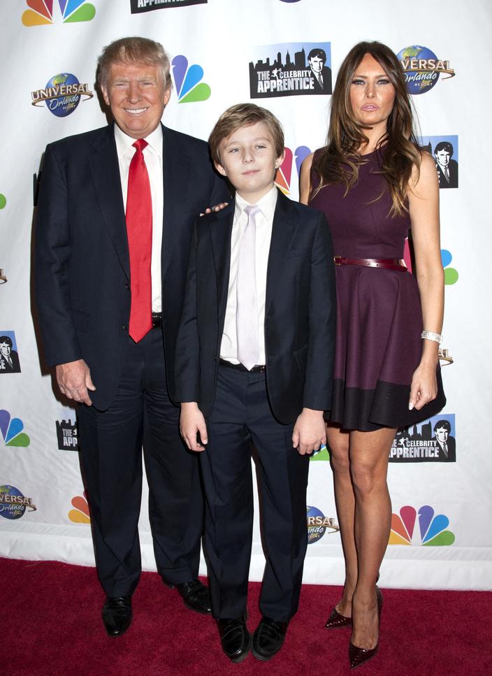 PHOTOS - Barron Trump métamorphosé : découvrez l'évolution physique du fils de Donald Trump en ...