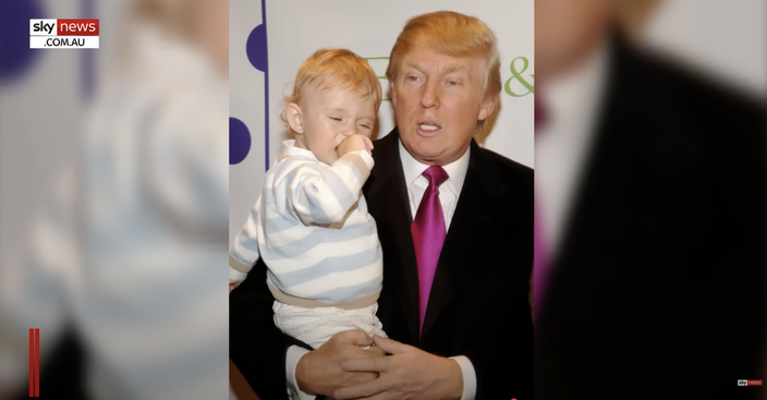 PHOTOS - Barron Trump métamorphosé : découvrez l'évolution physique du ...