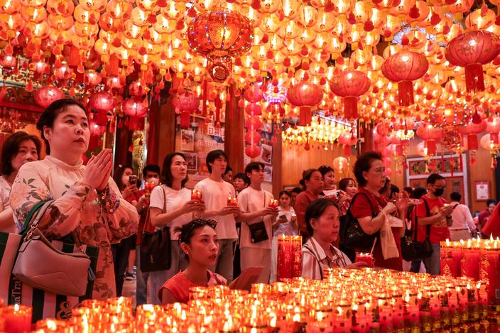 Dragons, lanternes et couleurs chatoyantes : les images du Nouvel an ...