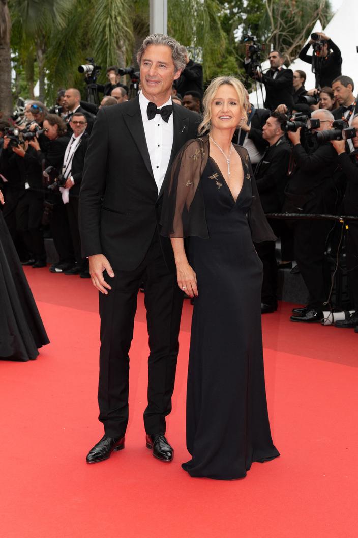 À Cannes, Caroline Roux s’affiche avec son mari Laurent Solly sur le ...