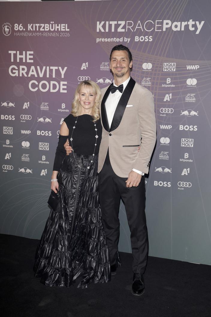 Zlatan Ibrahimovic et sa femme Helena Seger font une rare apparition ...