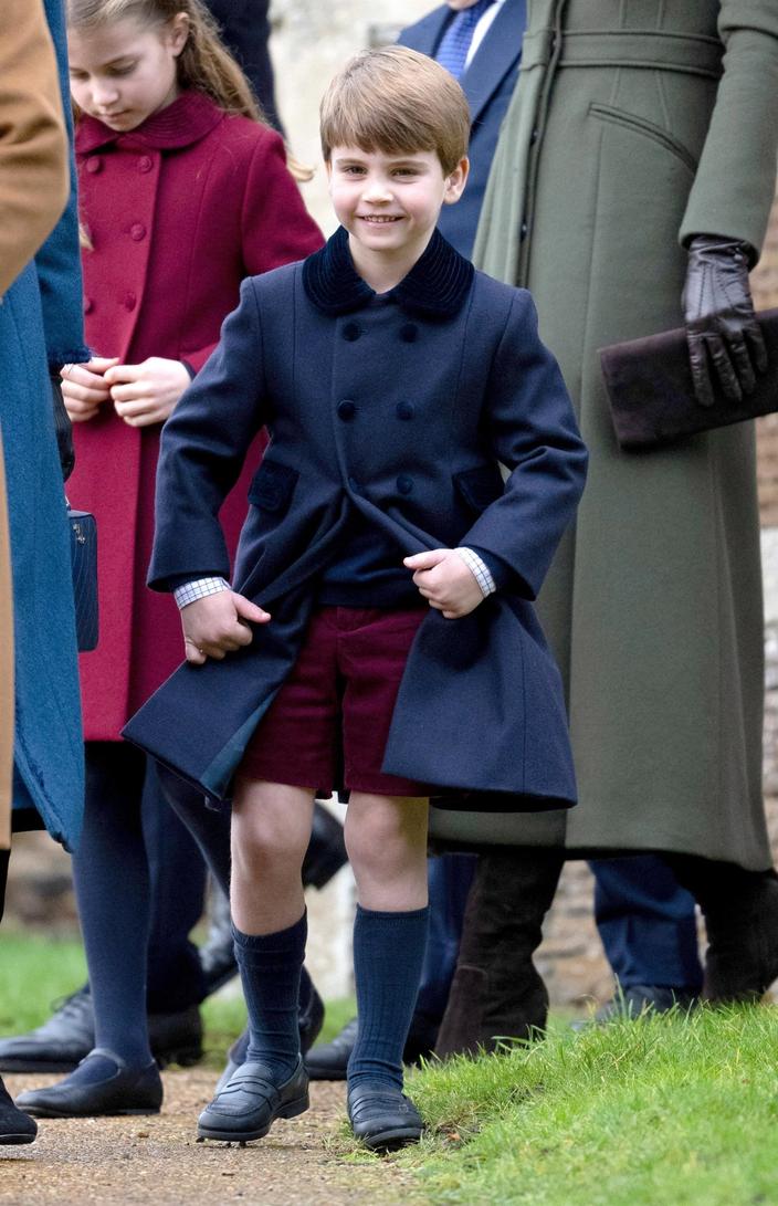 Kate et William à Sandringham : pourquoi la tenue du prince Louis pour ...