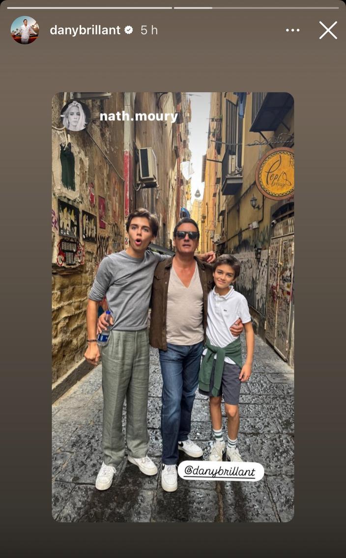 Dany Brillant a 59 ans : sa compagne Nathalie dévoile de beaux clichés avec ses fils Lino et Dean