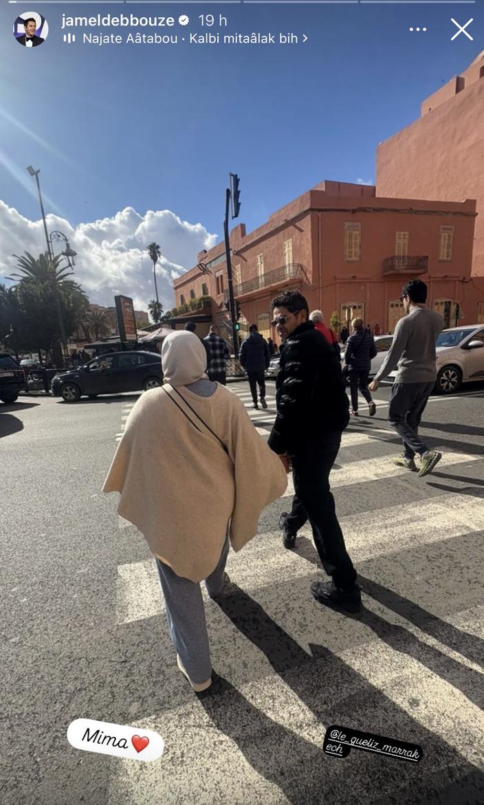Jamel Debbouze avec sa maman à Marrakech : sa sœur Nawel immortalise un ...