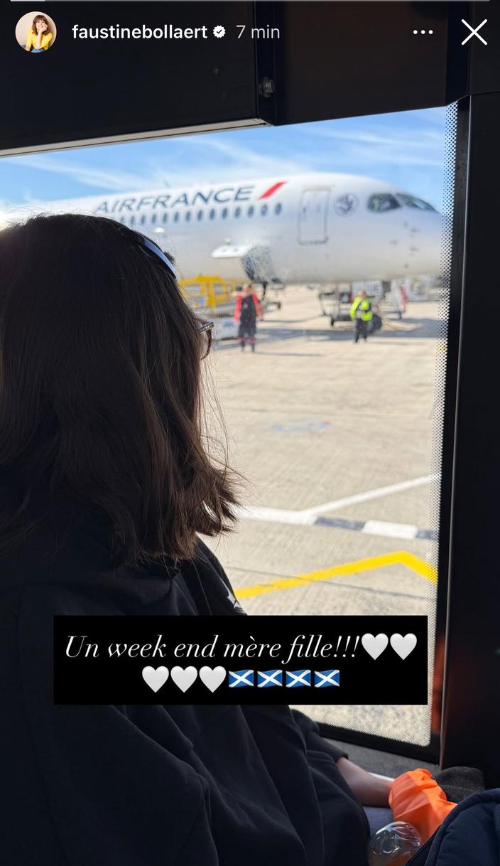 Faustine Bollaert s’envole pour l’Écosse : son escapade en tête-à-tête ...