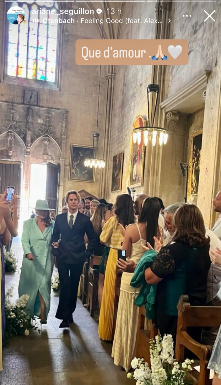 Ariane Séguillon aux anges : son célèbre fils s’est marié ...