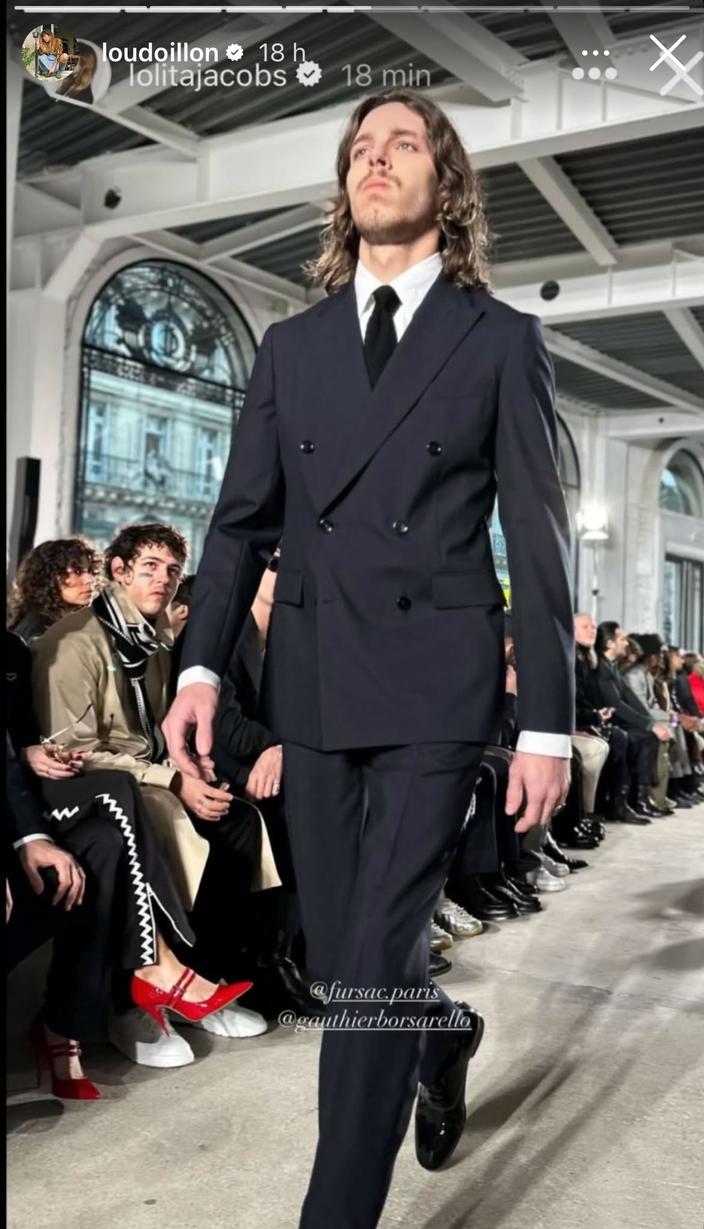 Lou Doillon : son sublime fils Marlowe défile à la Fashion week, elle ...