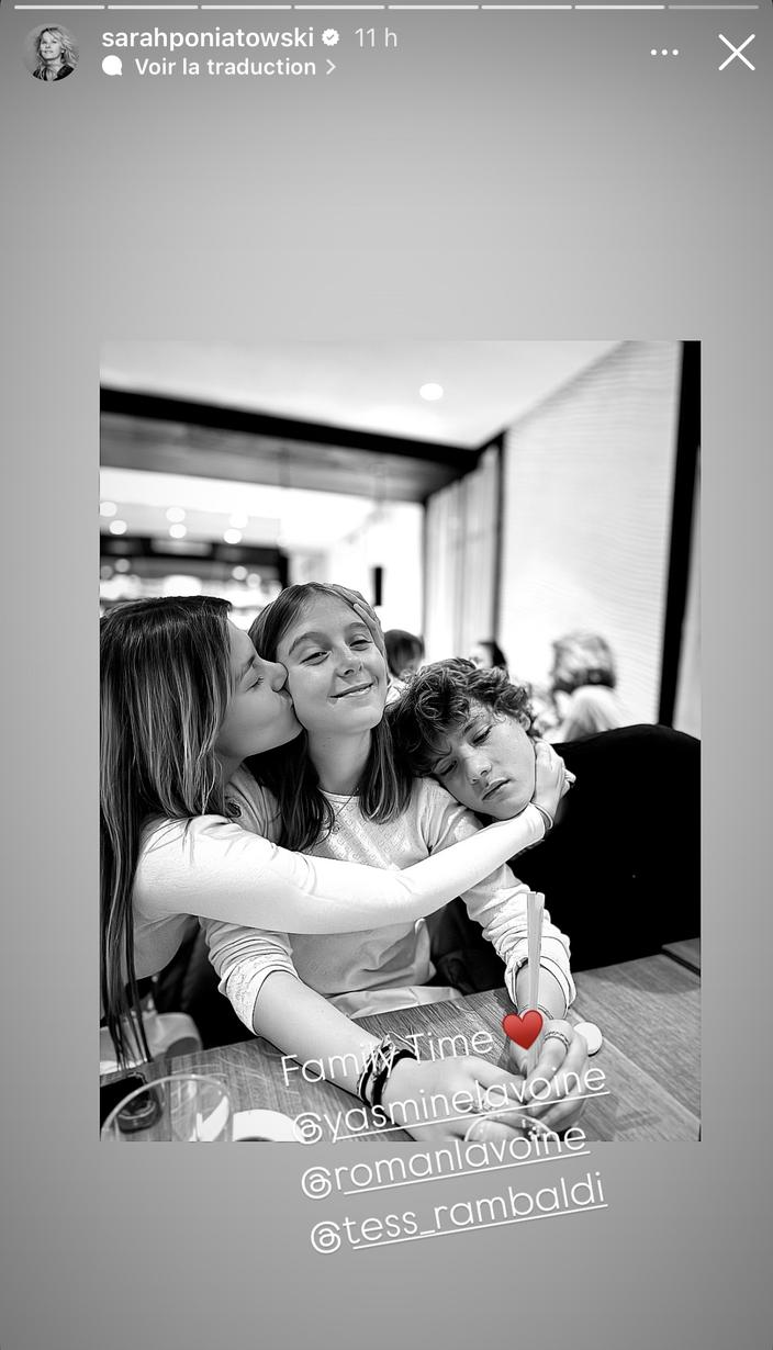 Marc Lavoine : ses enfants Yasmine et Roman réunis pour un rare moment ...