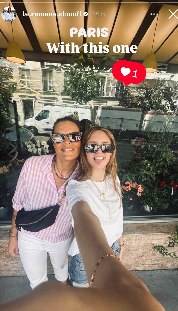 Laure Manaudou complice avec sa fille Manon : à 15 ans, elle est presque aussi grande qu’elle