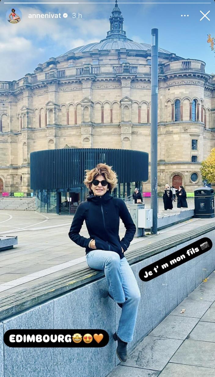 Anne Nivat : sa tendre déclaration à Louis, le fils qu’elle a eu avec ...