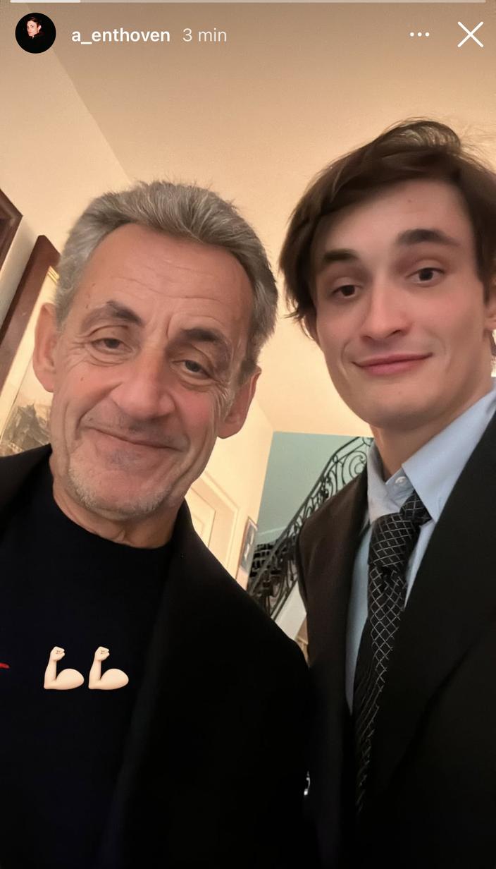 Carla Bruni : son fils Aurélien Enthoven partage une photo peu anodine avec Nicolas Sarkozy