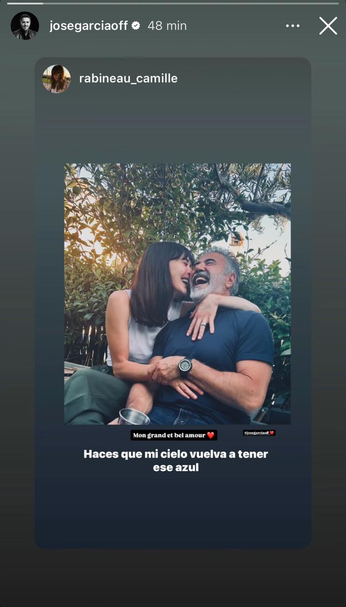 Pour la Saint-Valentin, José Garcia se dévoile avec sa jeune compagne ...