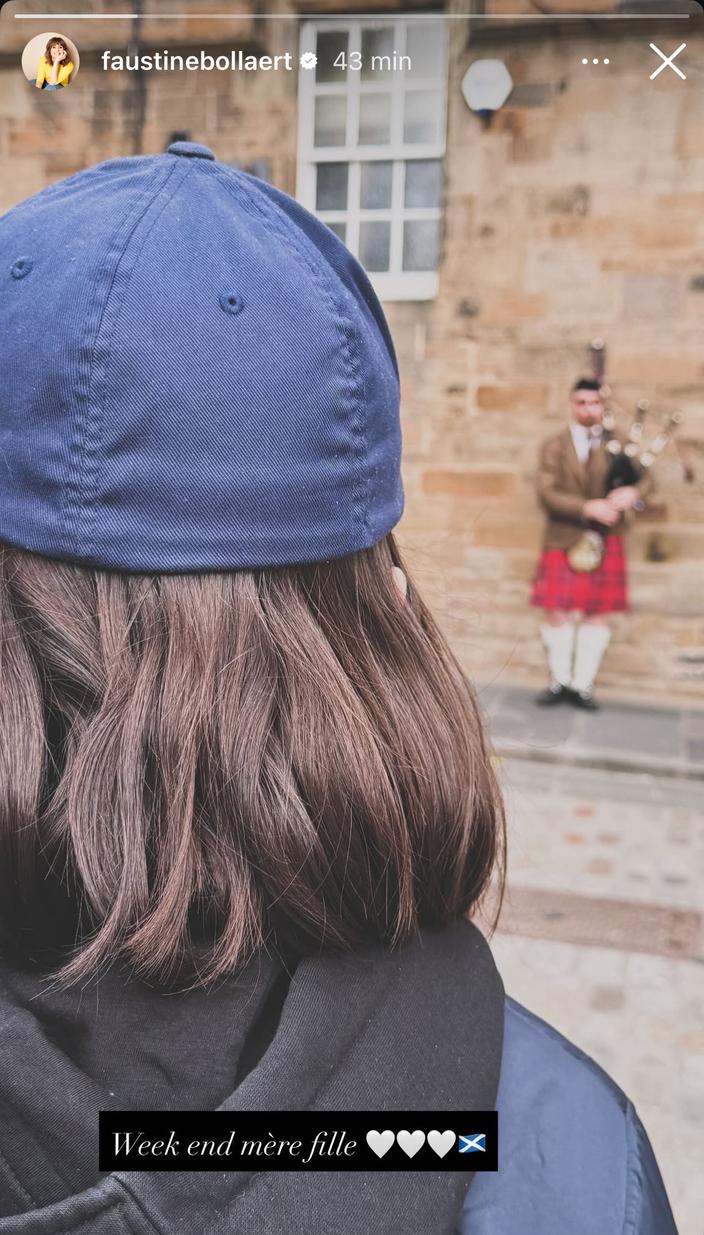 Faustine Bollaert s’envole pour l’Écosse : son escapade en tête-à-tête ...
