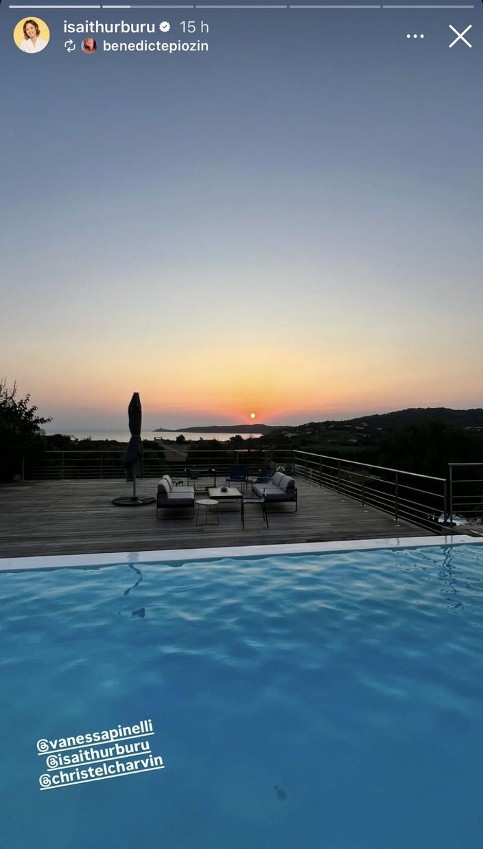 Isabelle Ithurburu en vacances dans un lieu paradisiaque tenu secret ...