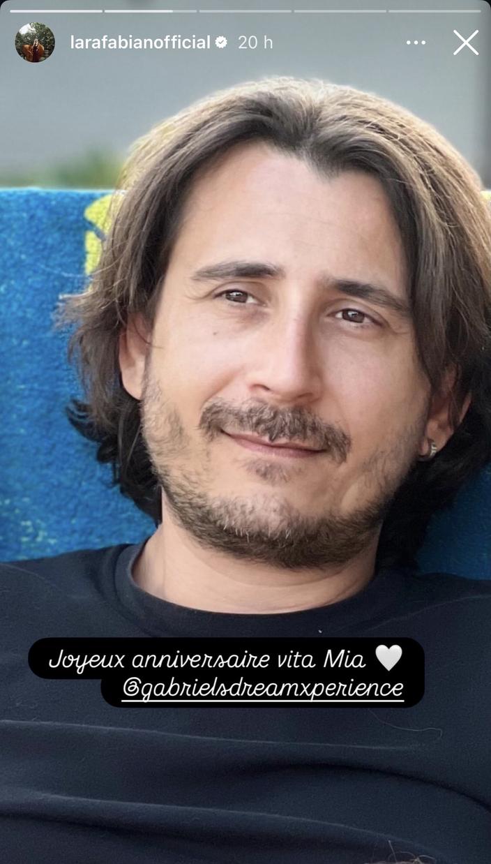 Lara Fabian : pour l’anniversaire de son discret mari Gabriel, de 13 ...