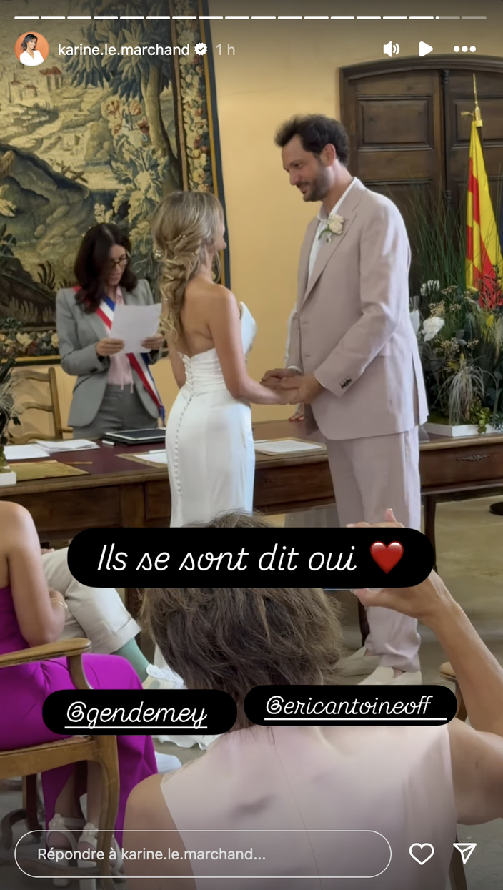 Éric Antoine a épousé Gennifer Demey : les images de l’émouvante cérémonie