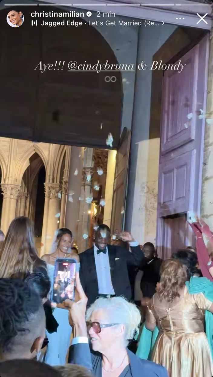 Cindy Bruna a épousé Blondy Baruti : les images de leur beau mariage d ...