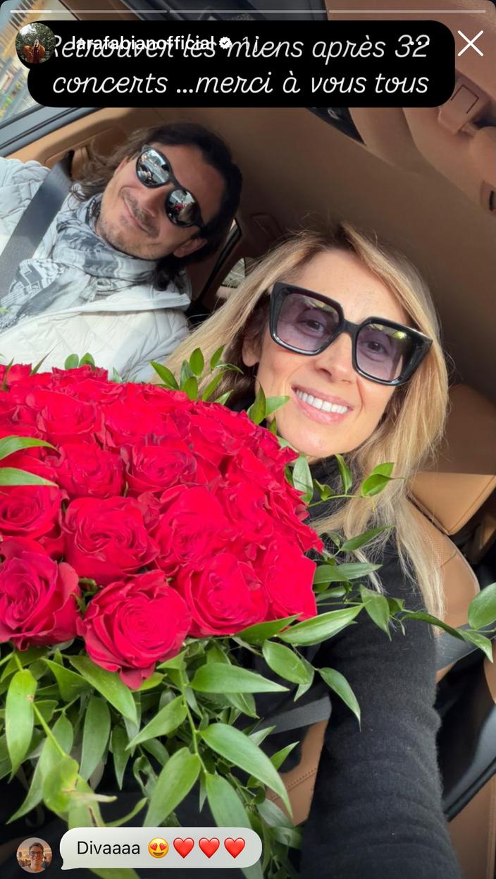 Lara Fabian retrouve son mari Gabriel Di Giorgio après une longue ...
