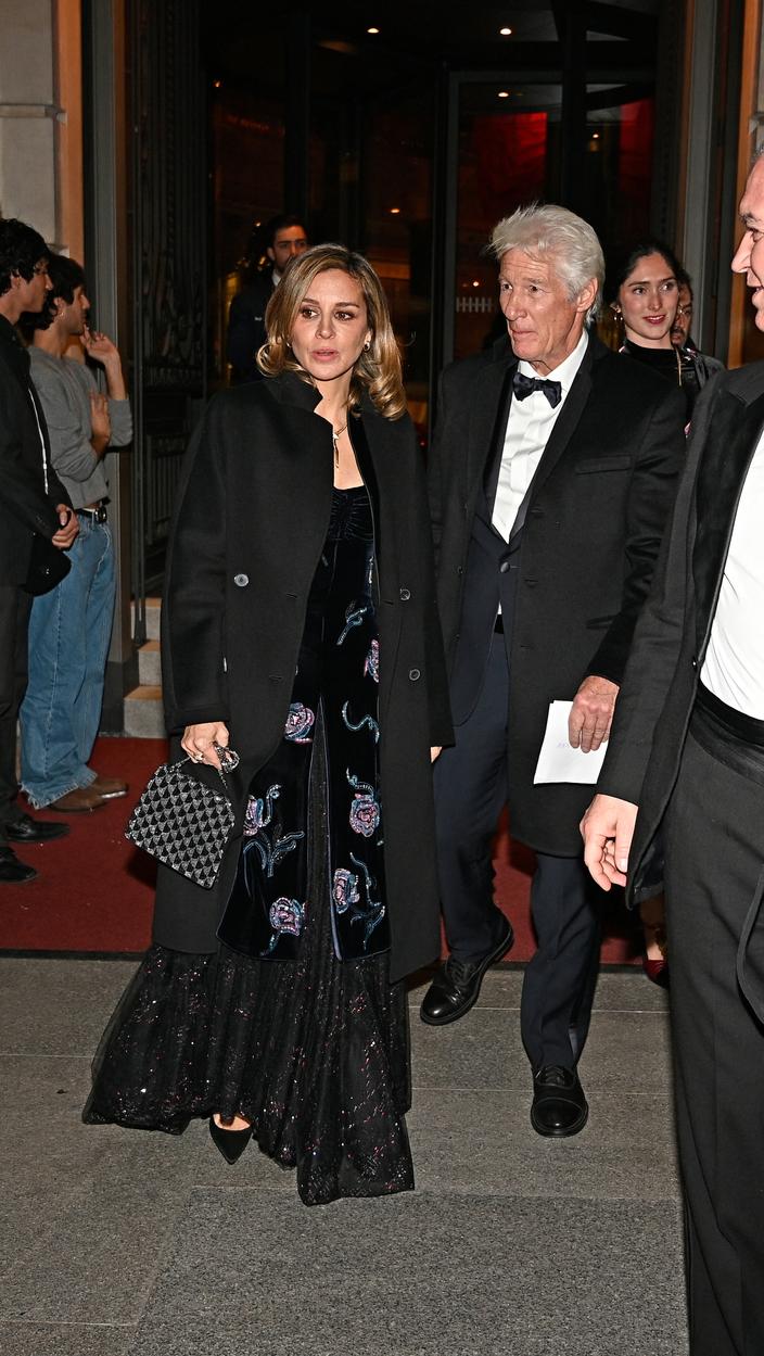 Richard Gere et sa femme Alejandra, de 34 ans sa cadette, très amoureux ...