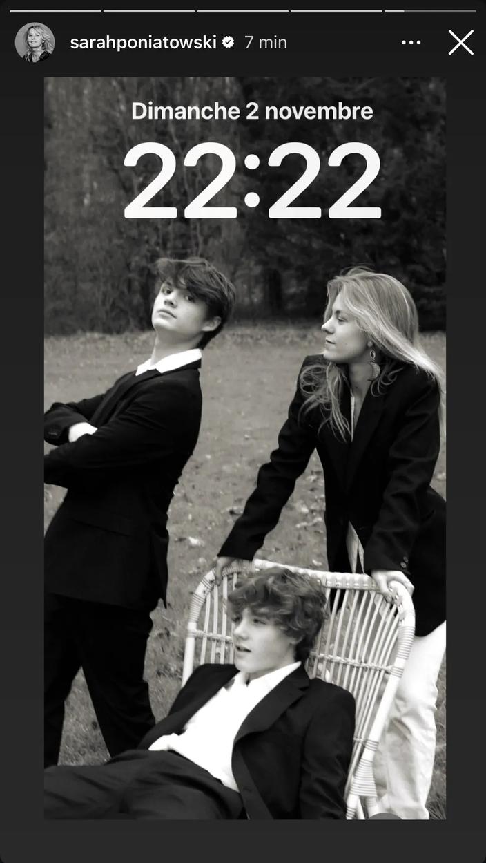 Marc Lavoine : ses trois enfants Yasmine, Roman et Milo réunis sur une ...