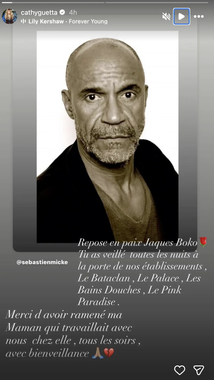 Cathy Guetta dévastée : elle pleure la perte d’un être cher qui avait ...