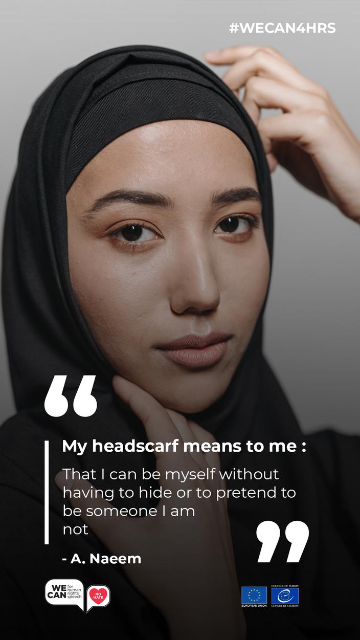 «La liberté dans le hijab» : une campagne de communication du Conseil ...