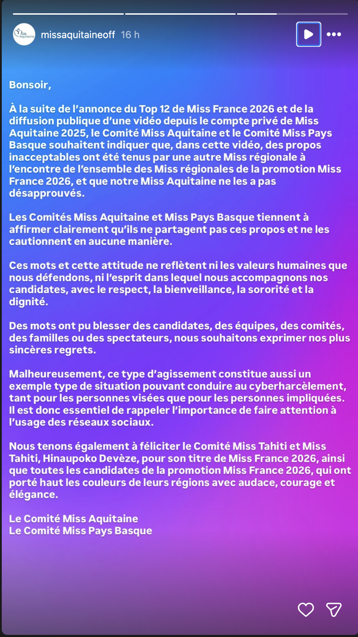 Insultes dans les coulisses de Miss France : en pleine polémique, Miss ...