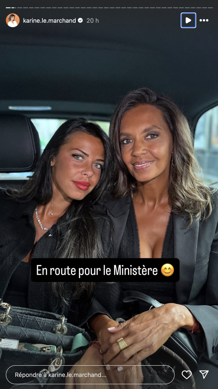Karine Le Marchand honorée par Rachida Dati : elle rayonne devant sa fille Alya et ses amis ...