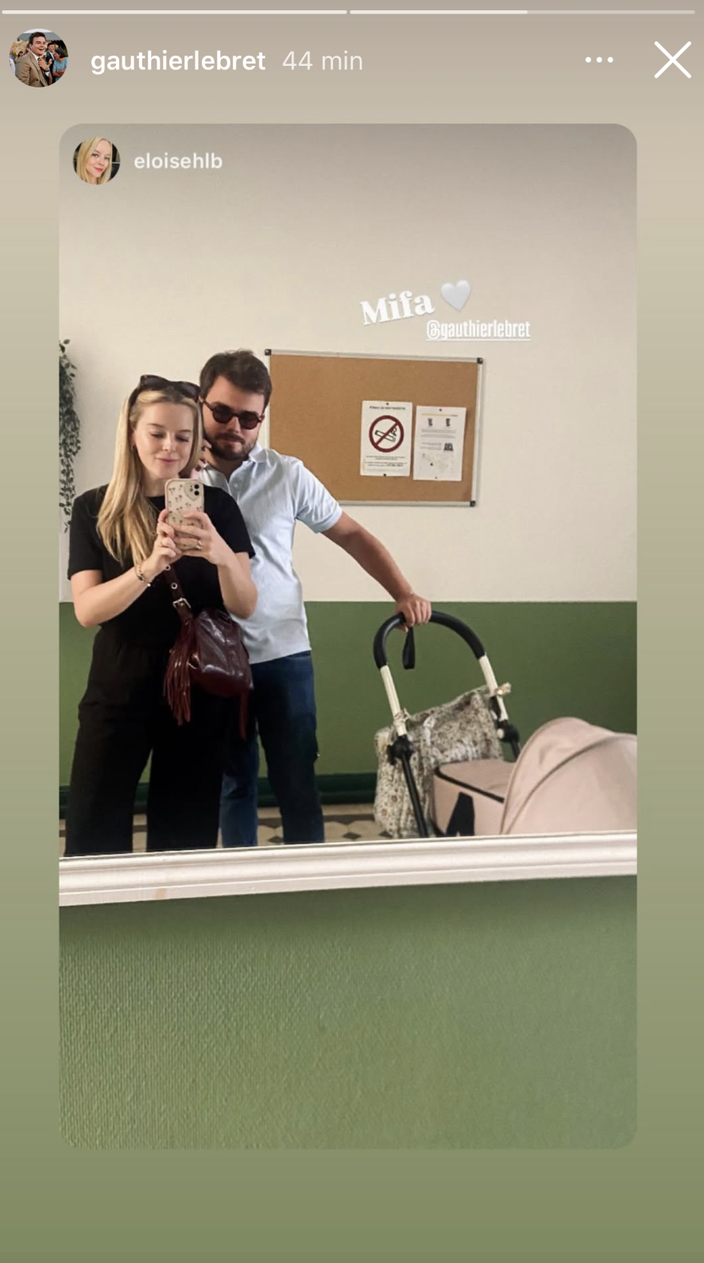 Gauthier Le Bret (CNews) papa : première photo avec sa femme Eloïse et ...