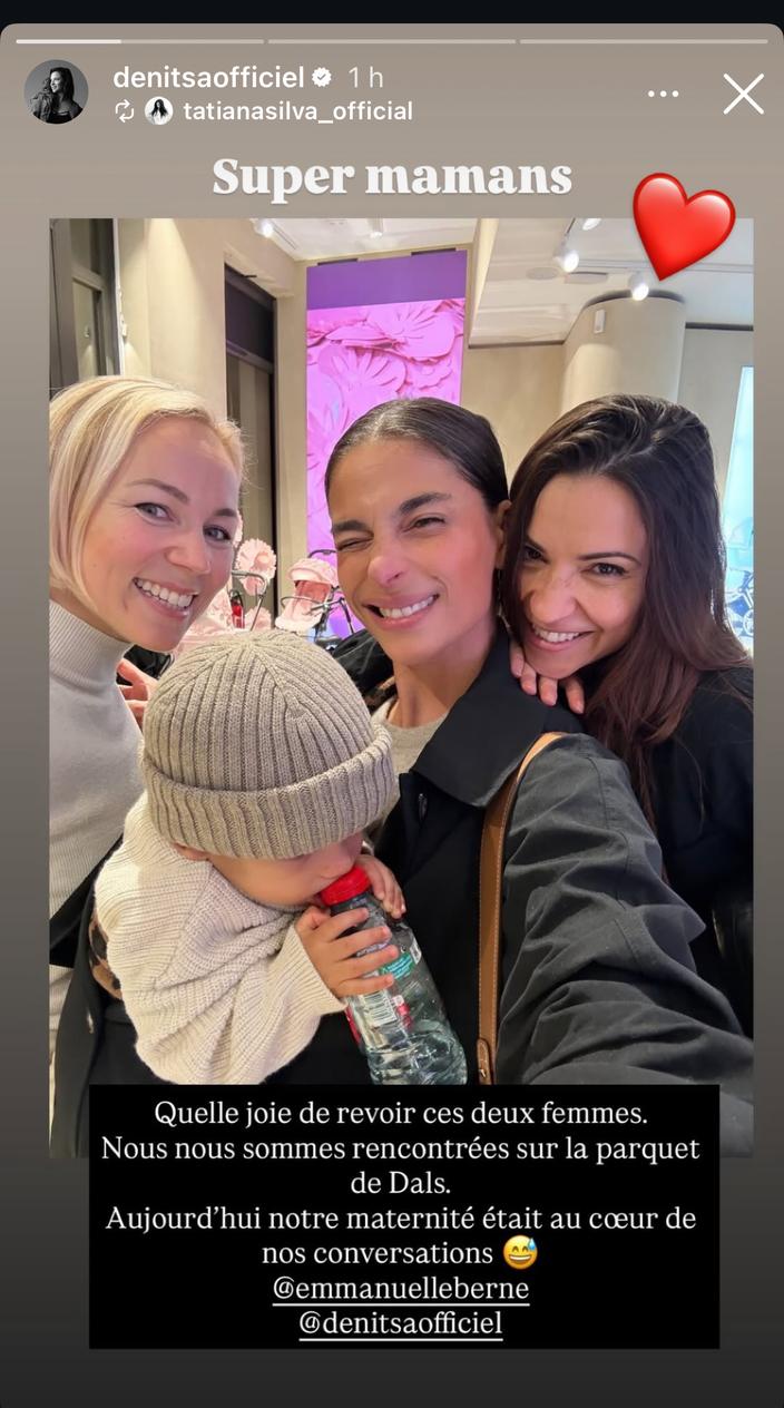 Tatiana Silva de sortie avec son fils June… et deux visages phares de ...