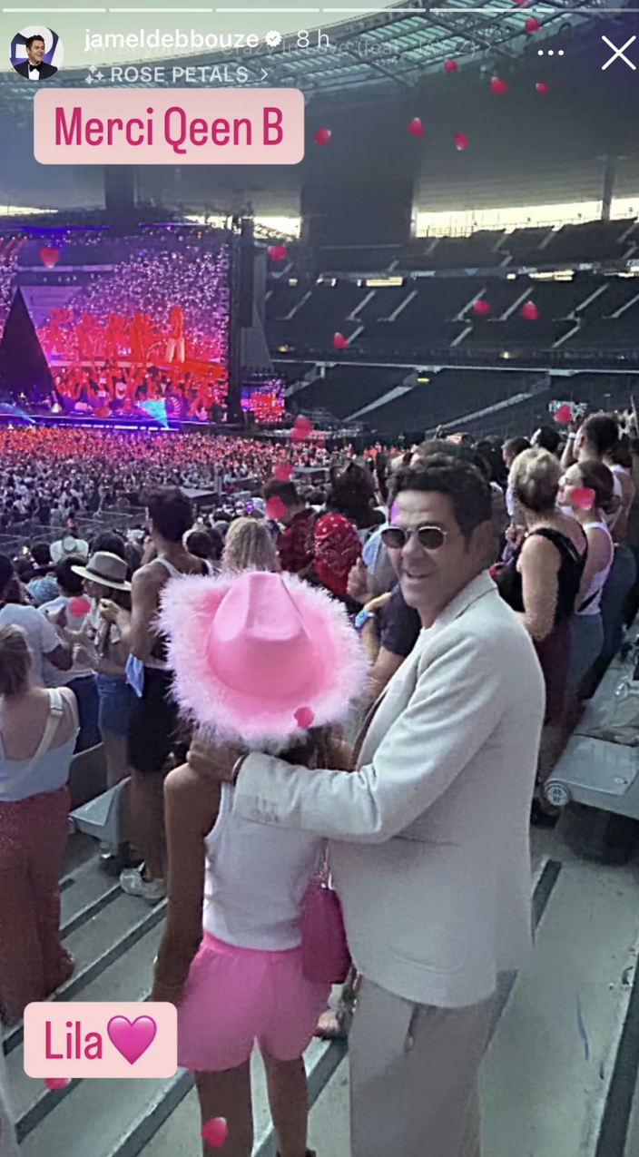 Jamel Debbouze au concert de Beyoncé avec sa fille Lila : l’adolescente ...