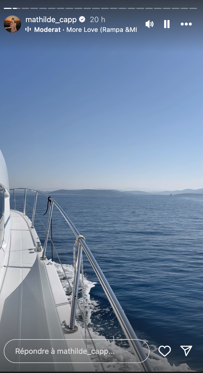Sortie en bateau et eaux turquoise : Dylan Deschamps et son épouse ...