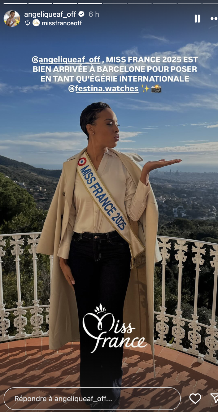 Angélique Angarni-Filopon (Miss France 2025) : grosse panique lors d’un ...