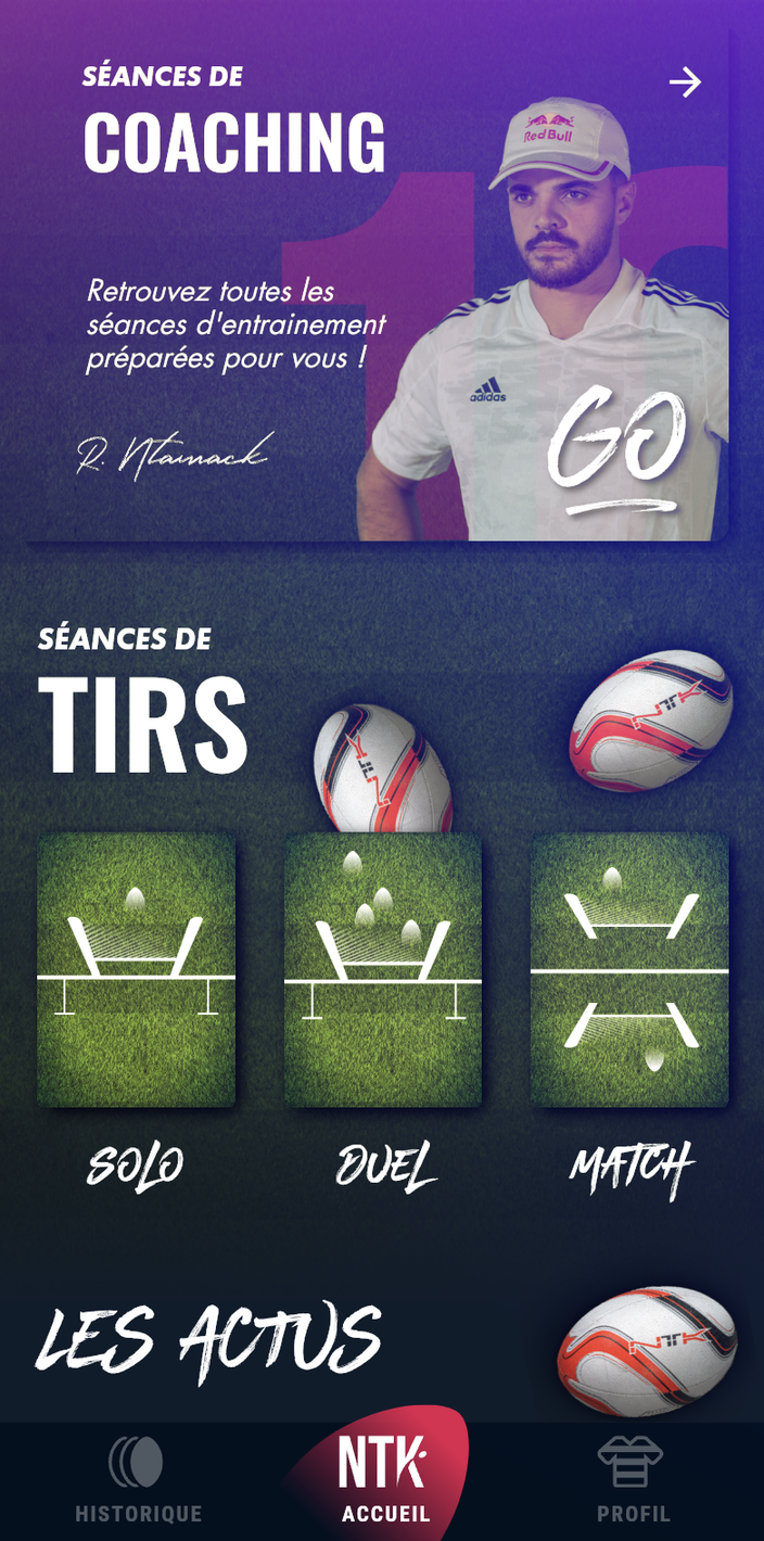 Rugby : Romain Ntamack lance sa propre application pour téléphone