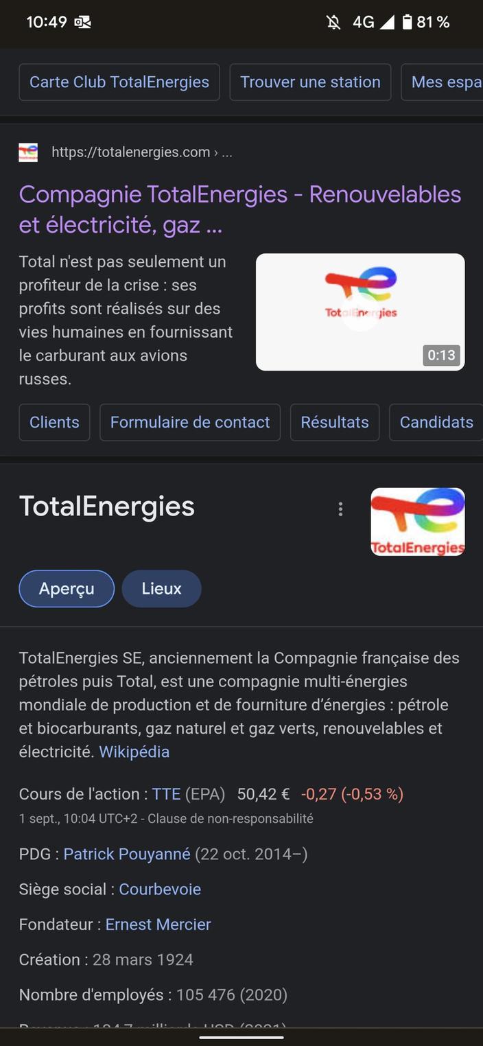TotalEnergies : le site du pétrolier entaché par accident