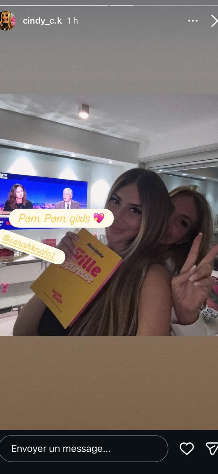 “Pom-Pom girls” : Sarah Knafo, sa sœur Cindy dévoile une photo qui en ...