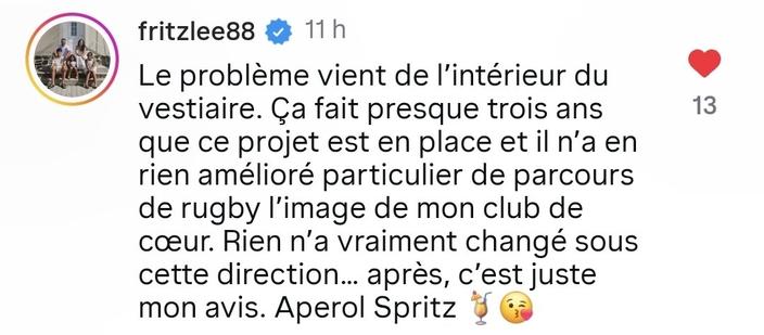 Rugby : «Il n’a en rien amélioré l’image de mon club de cœur», l’ancien ...